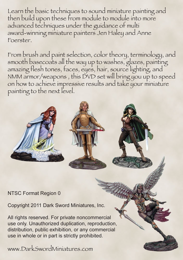 DVD - Masterworks Miniature Painting with Jen Haley and Anne Foerster ...